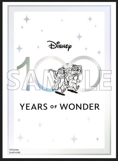 [Weiss-Schwarz] Disney 100 [Vol. 3984] Chip & Dale sleeves – NIHONTEKI